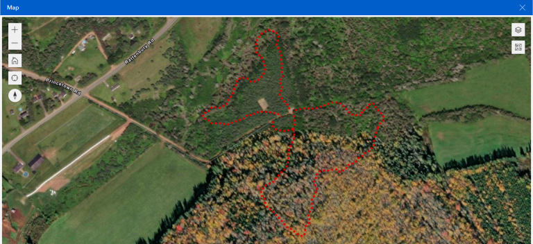 Recreational Walking and Cycling Map - Recreation PEI